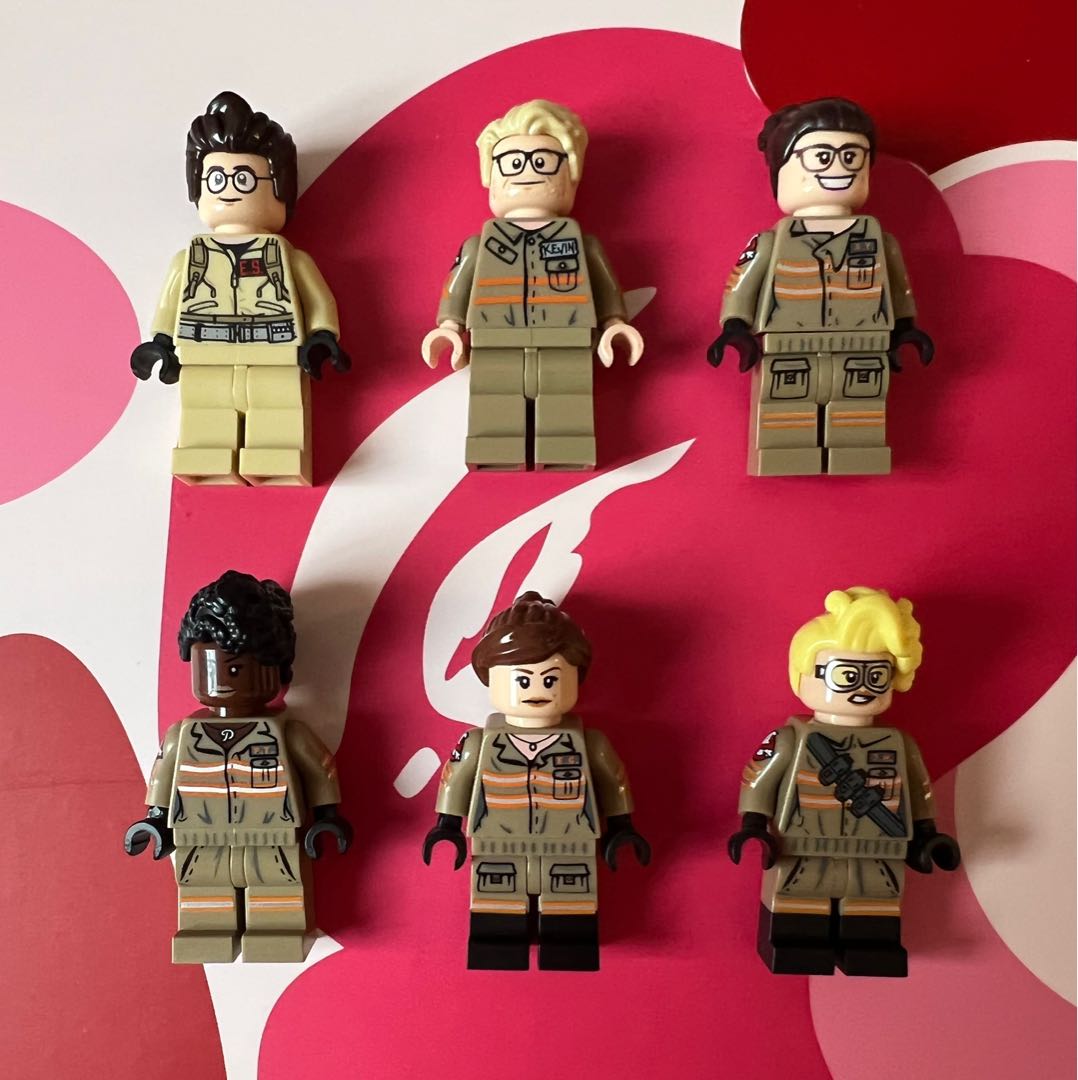 LEGO Ghostbusters Minifigures 捉鬼敢死隊 人仔 共6隻 全新, 興趣及遊戲, 玩具 & 遊戲類 - Carousell