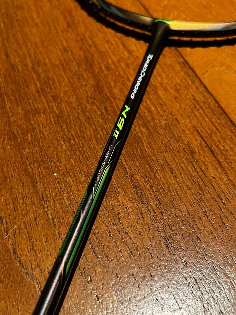 Li-Ning Turbocharging N9 II badminton racket, Sports Equipment, Sports ...