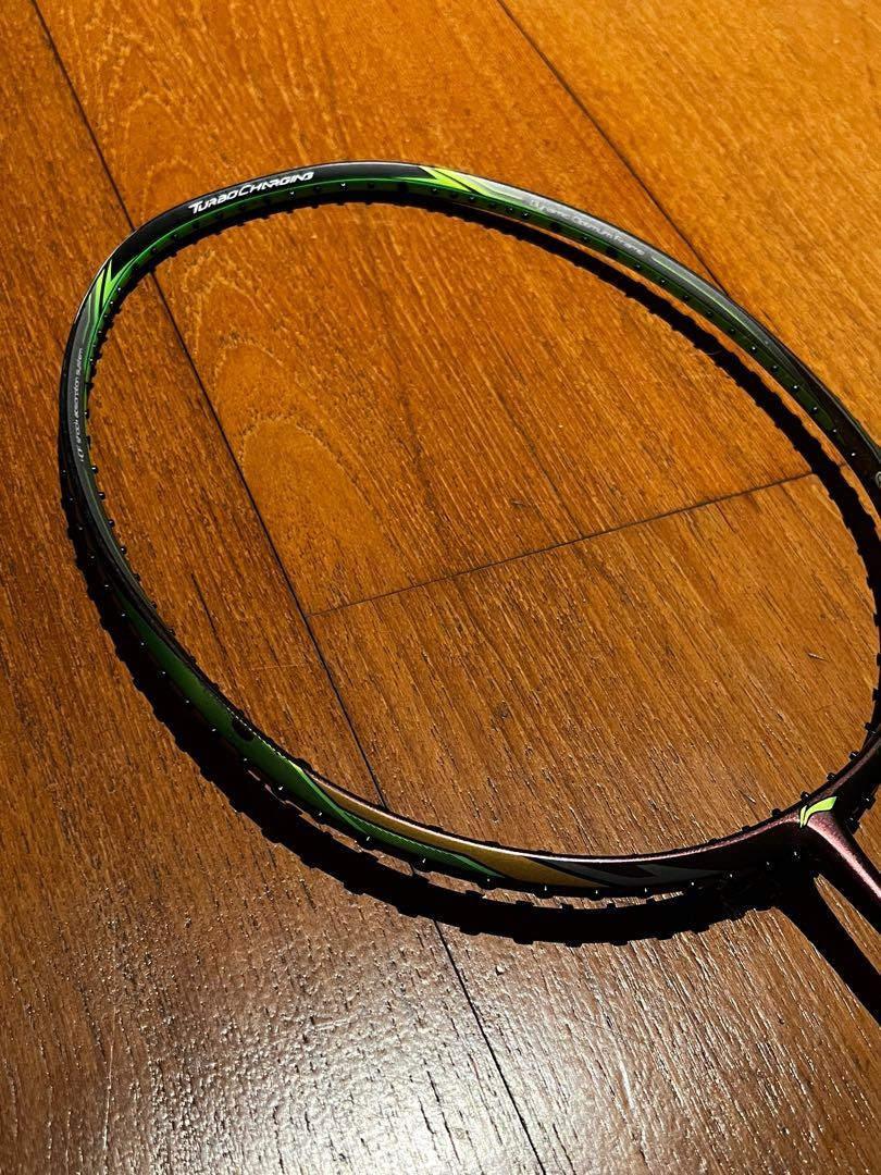 Li-Ning Turbocharging N9 II badminton racket, Sports Equipment, Sports ...