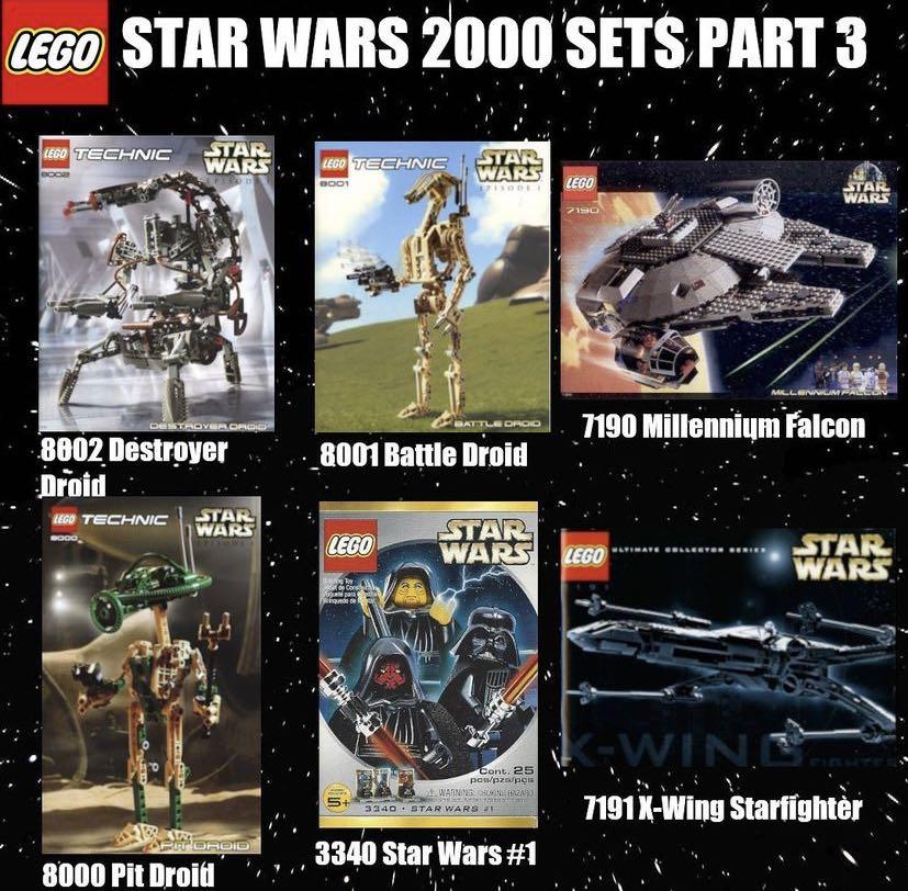 Looking to buy year 2000 Lego Star Wars sets, Hobbies & Toys, Toys ...