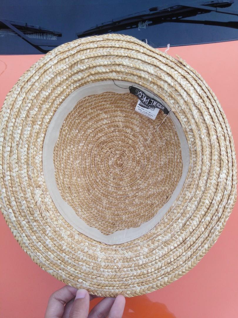 Luffy straw hat, Men's Fashion, Watches & Accessories, Caps & Hats on ...