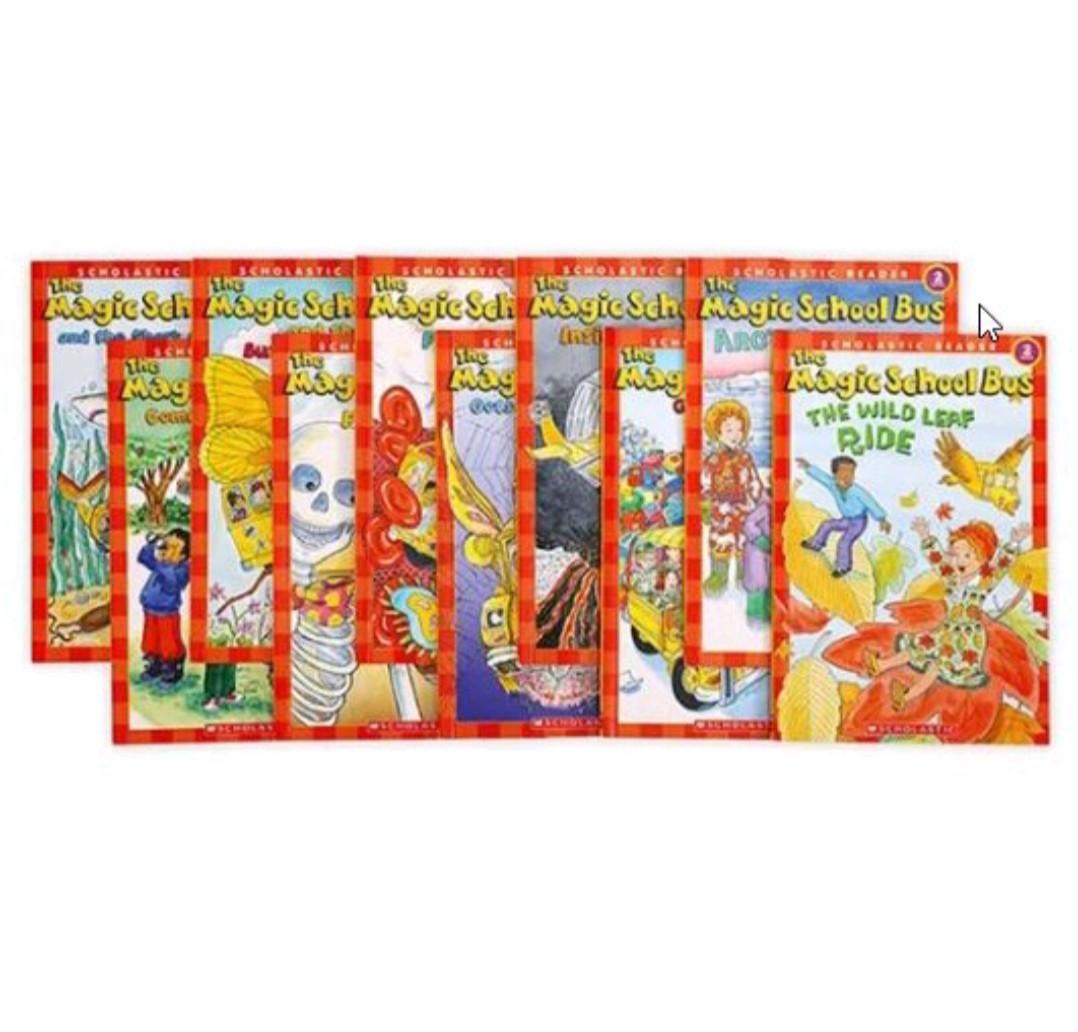 Magic school bus (box 1 and box 2) 20 books, Hobbies & Toys, Books ...