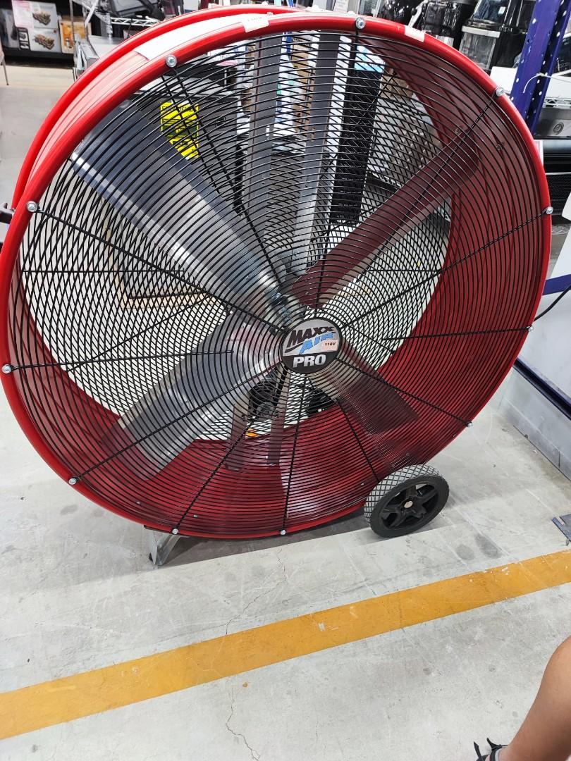 Max Air Pro 42 inch Barrel Fan, Commercial & Industrial, Industrial ...