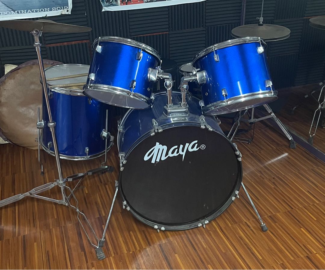 Maya Drum Set, Hobbies & Toys, Music & Media, Musical Instruments on ...