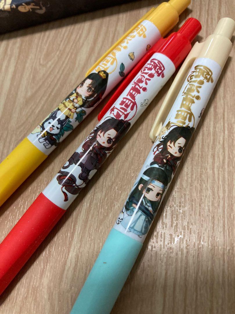 MDZS modaozushi 魔道祖师 陈情令 The Untamed stationery pens blind box, Hobbies ...