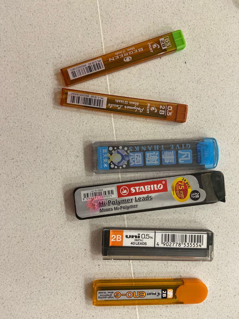 Mechanical pencil leds, Hobbies & Toys, Stationery & Craft, Stationery ...