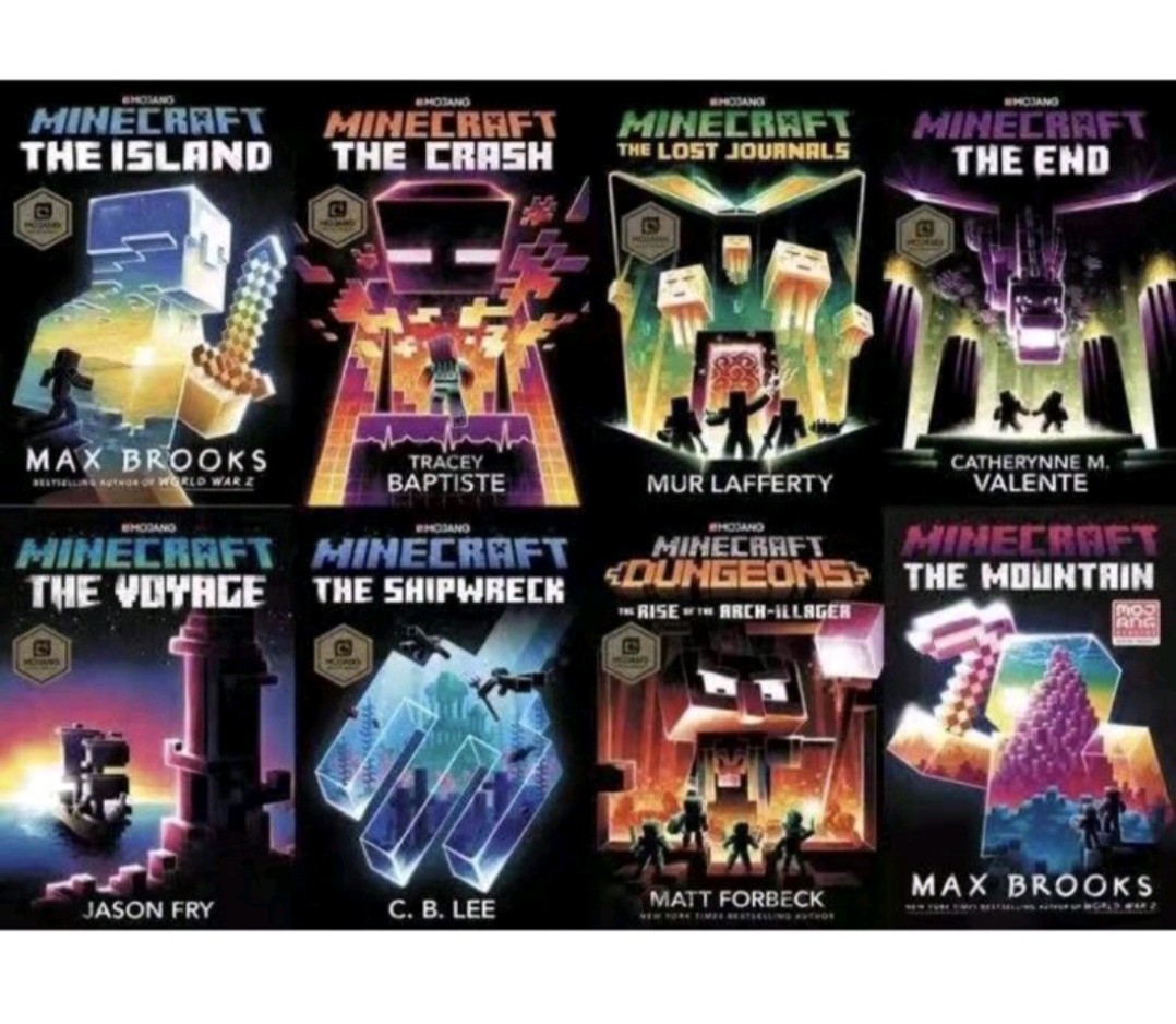 Minecraft 8 books collection, Hobbies & Toys, Books & Magazines ...