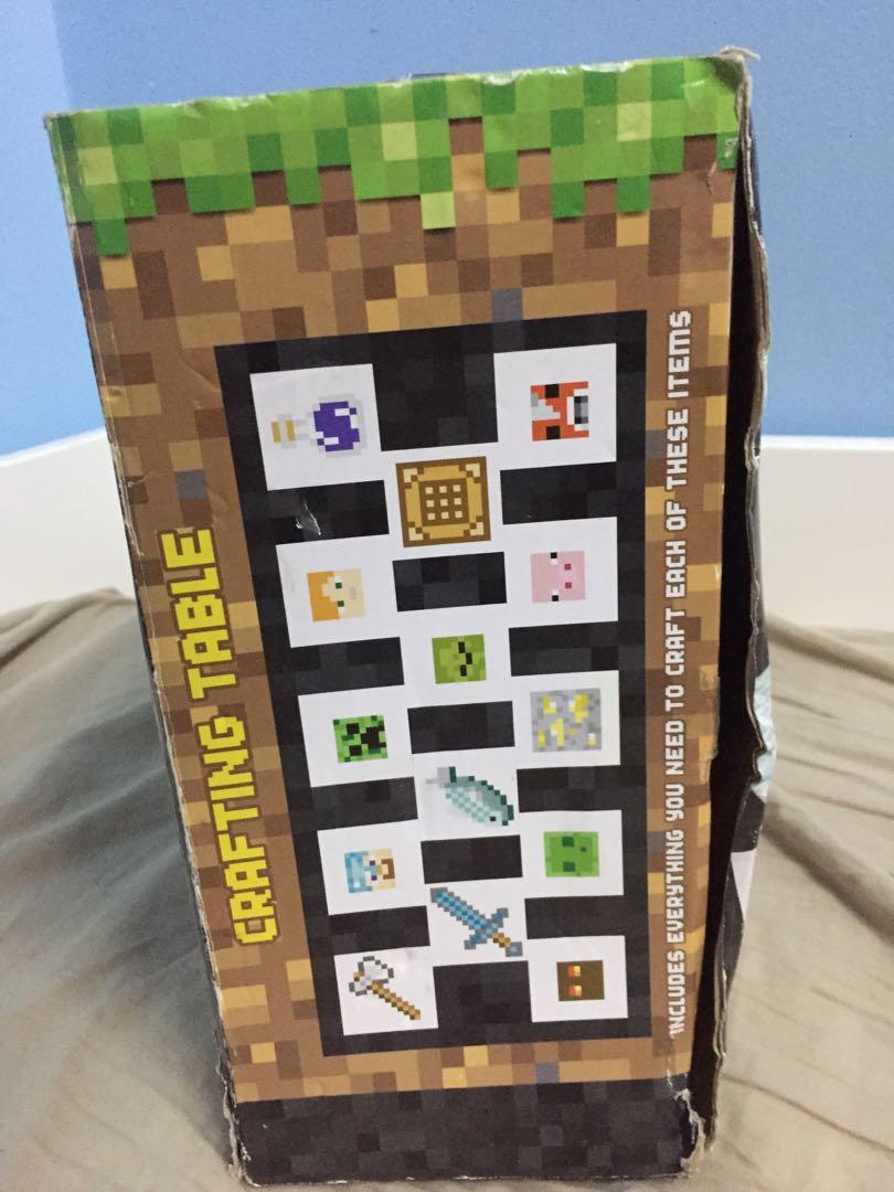 MINECRAFT Crafting Table, Hobbies & Toys, Collectibles & Memorabilia ...