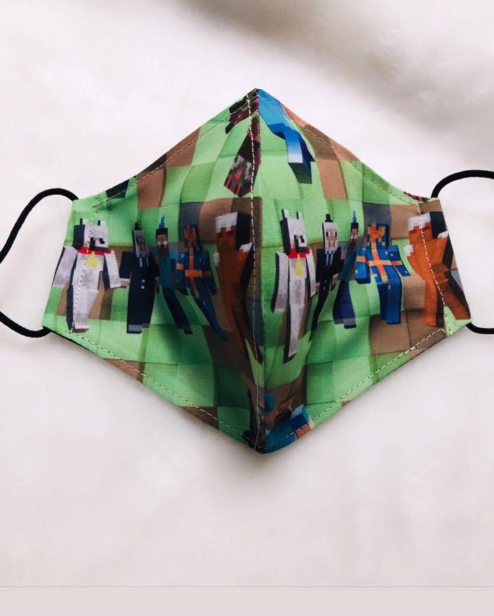 Minecraft mask, Hobbies & Toys, Stationery & Craft, Handmade Craft on ...