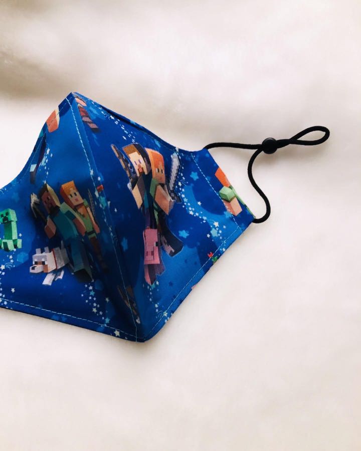 Minecraft mask, Hobbies & Toys, Stationery & Craft, Handmade Craft on ...