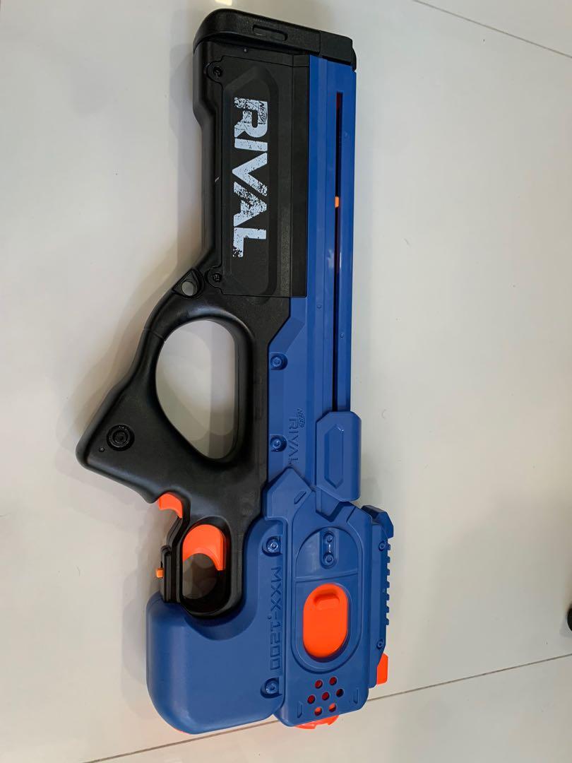 Nerf Rival Charger MXX-1200 Motorized Blaster,12-Round Capacity, 95 FPS ...