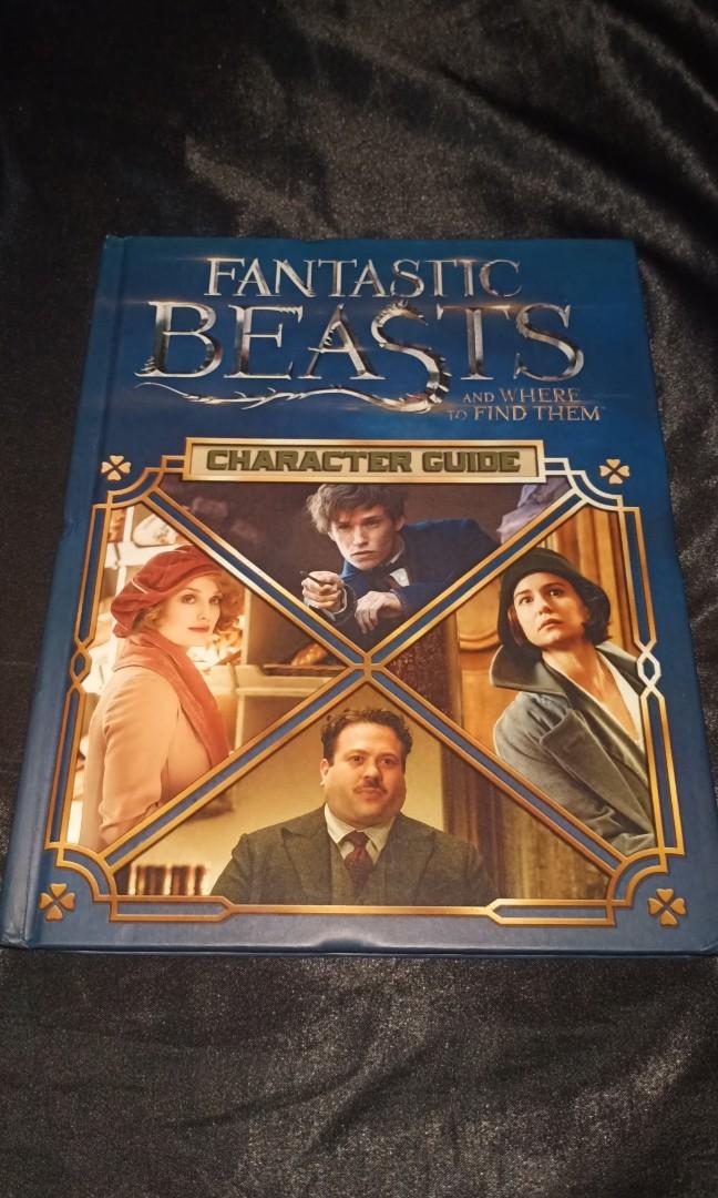 (New)Fantastic beasts character guide, Hobbies & Toys, Books ...