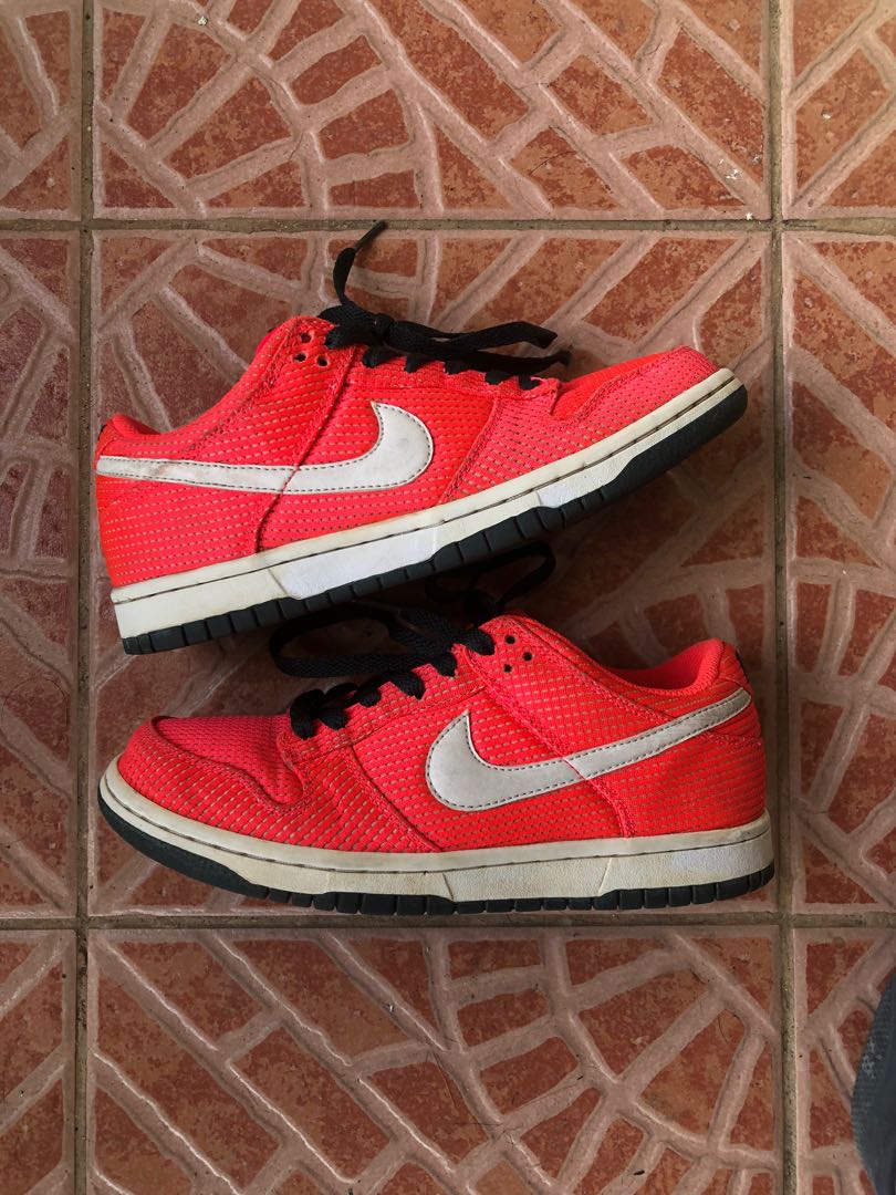 Nike dunk Womens solar red, Women's Fashion, Footwear, Sneakers on ...