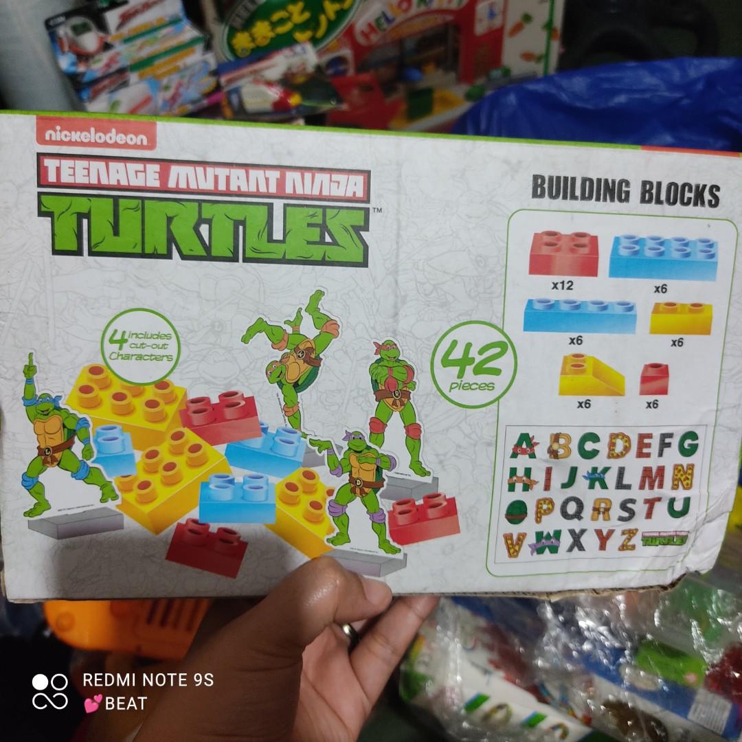 Ninja Turtle Blocks with stickers, Hobbies & Toys, Toys & Games on ...