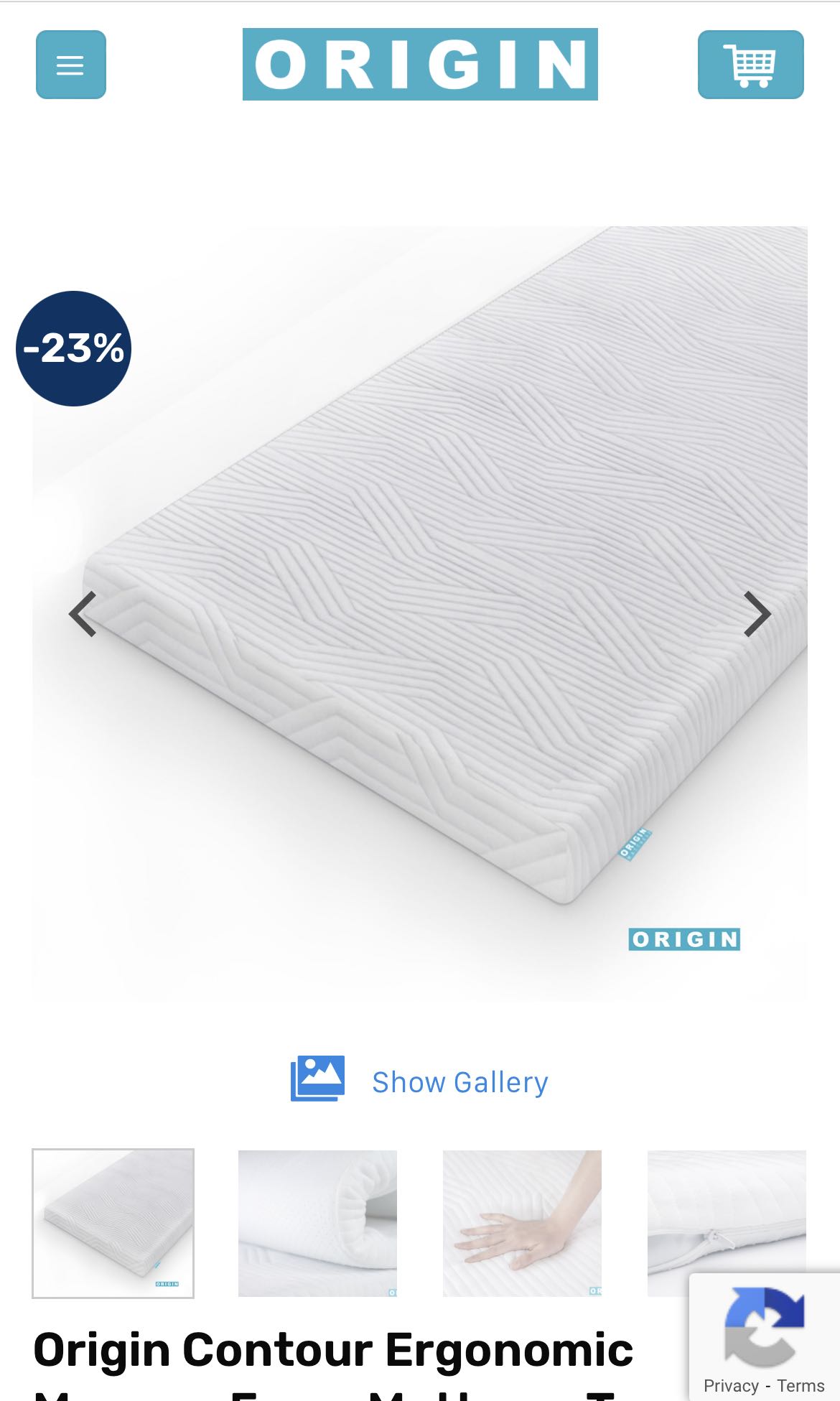 origin mattress topper, Furniture & Home Living, Furniture, Bed Frames ...