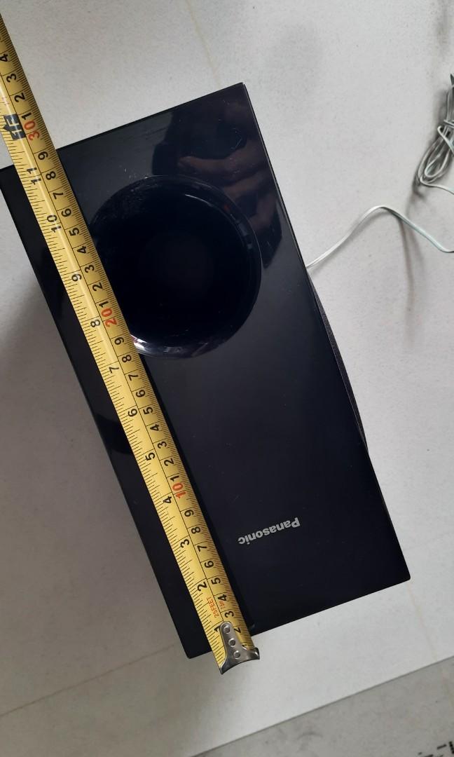 Panasonic subwoofer, Audio, Soundbars, Speakers & Amplifiers on Carousell
