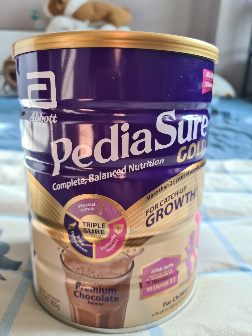 PediaSure TripleSure Milk Powder - Premium Chocolate, Babies & Kids ...