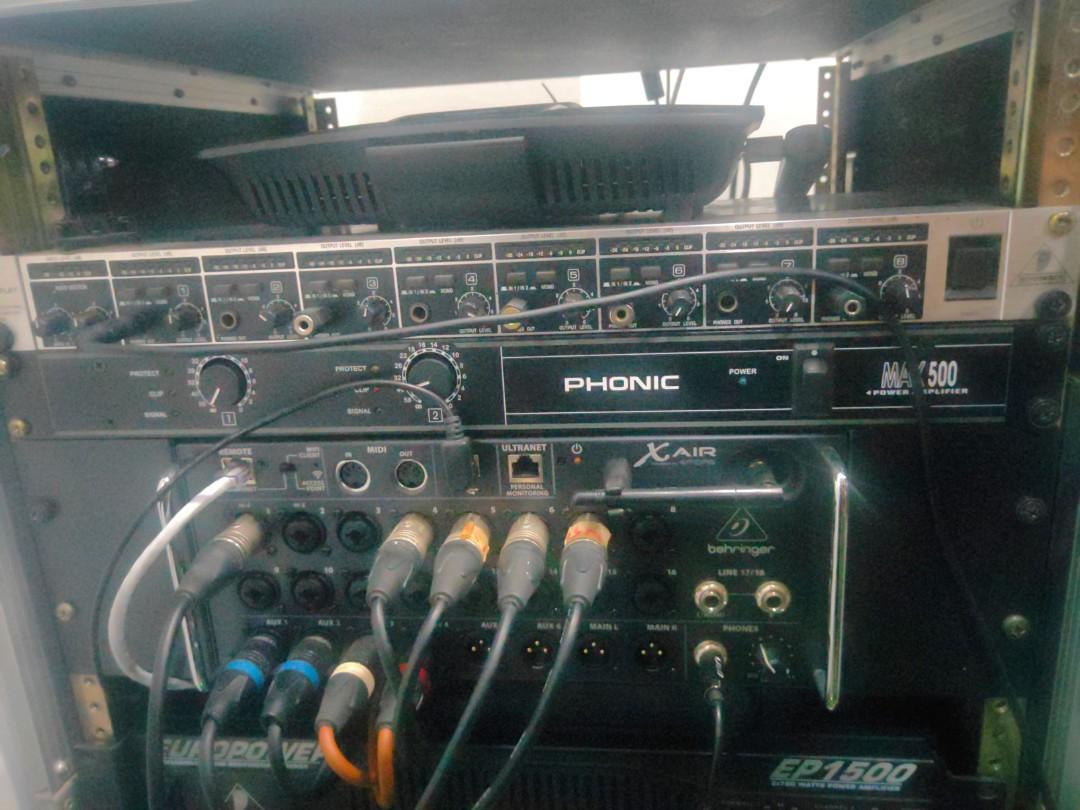 Phonic power amplifier, Hobbies & Toys, Music & Media, Musical ...