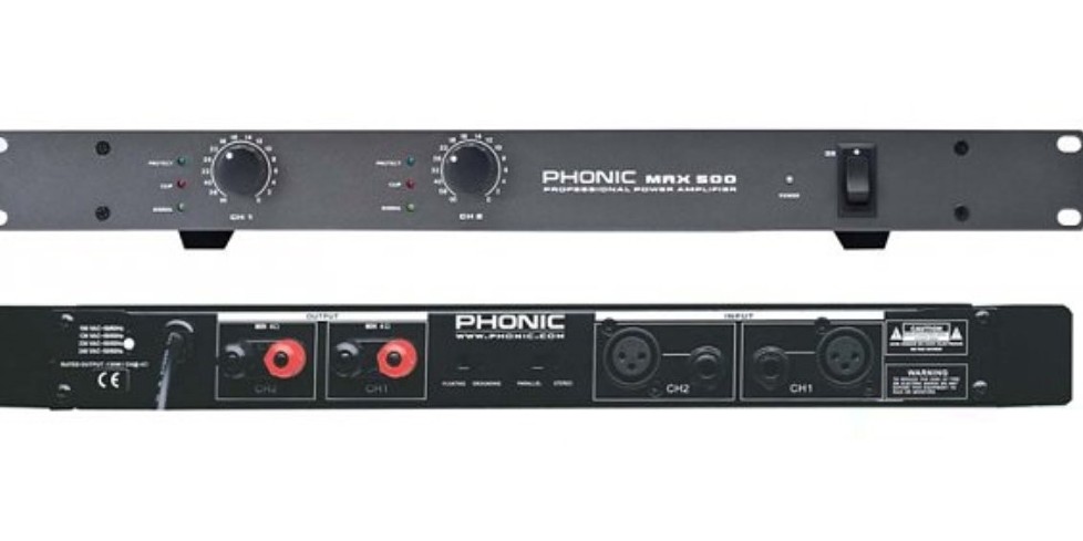 Phonic power amplifier, Hobbies & Toys, Music & Media, Musical ...