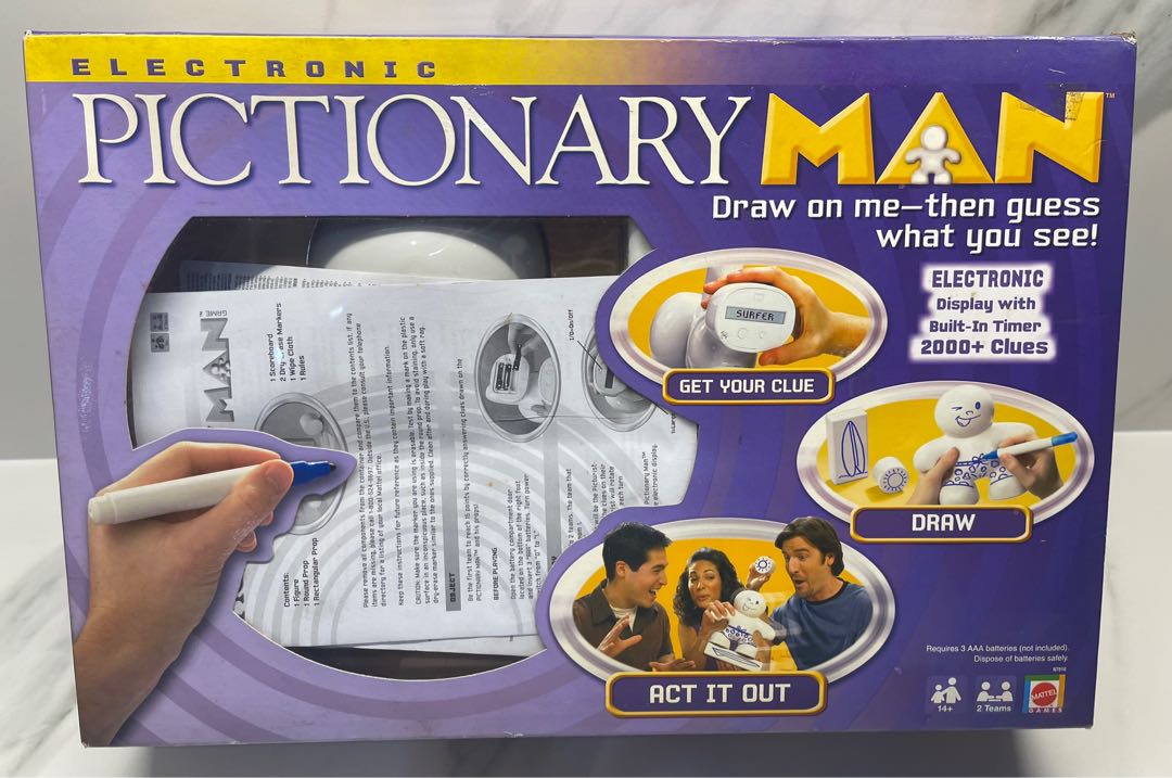 PICTIONARY MAN, Hobbies & Toys, Toys & Games on Carousell