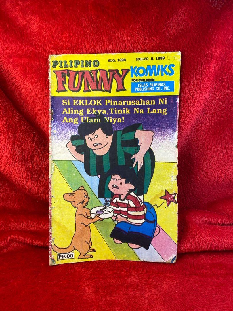 Pilipino Funny Komiks #1098 EKLOK Planet Opdi Eyps Tinay Pinay Yr 1999 ...