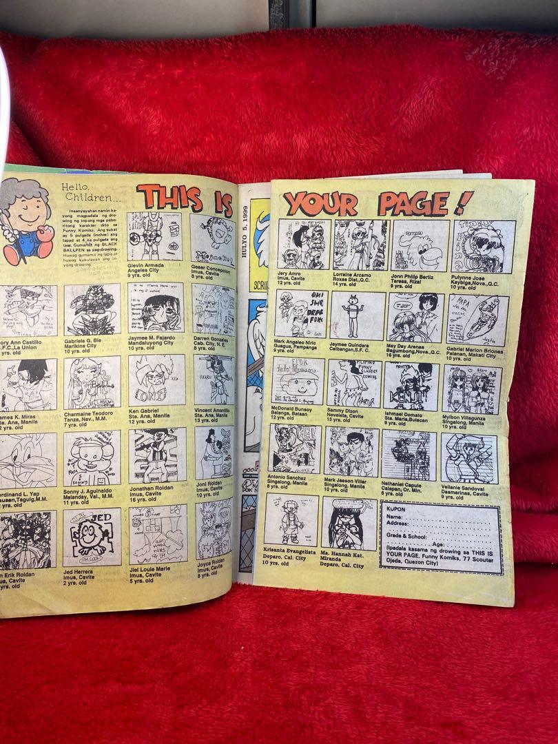 Pilipino Funny Komiks #1098 EKLOK Planet Opdi Eyps Tinay Pinay Yr 1999 ...
