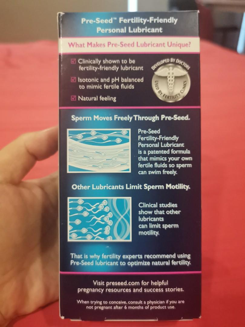 Preseed Lubricant for Conceiving, Beauty & Personal Care, Sanitary ...