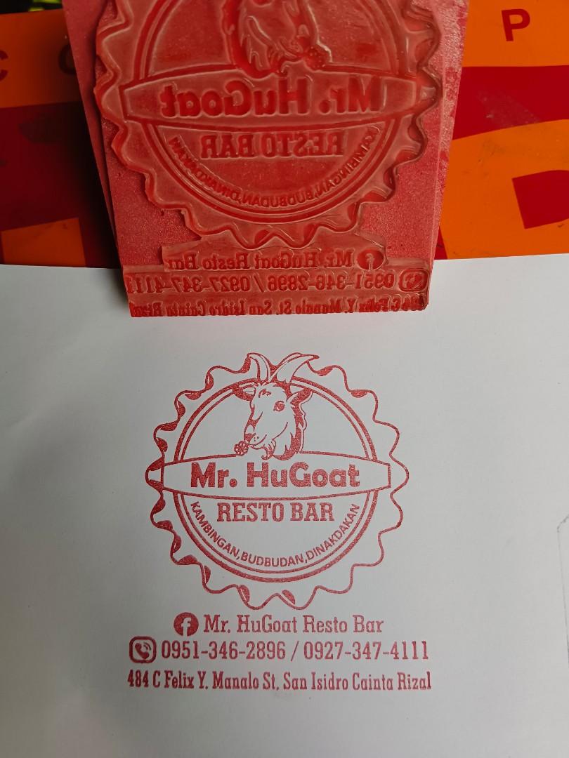 Rubber Stamp Computerized Made, Looking For on Carousell