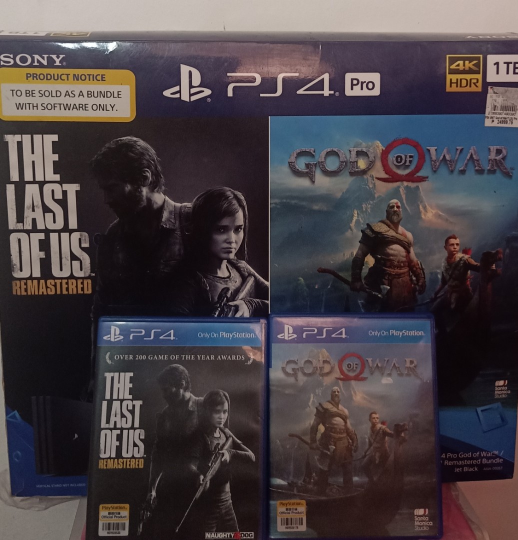 RUSH FOR SALE PS4 PRO 1TB V2 BUNDLE 10 GAMES INSTALL 2 CD 1 CONTROLLER ...