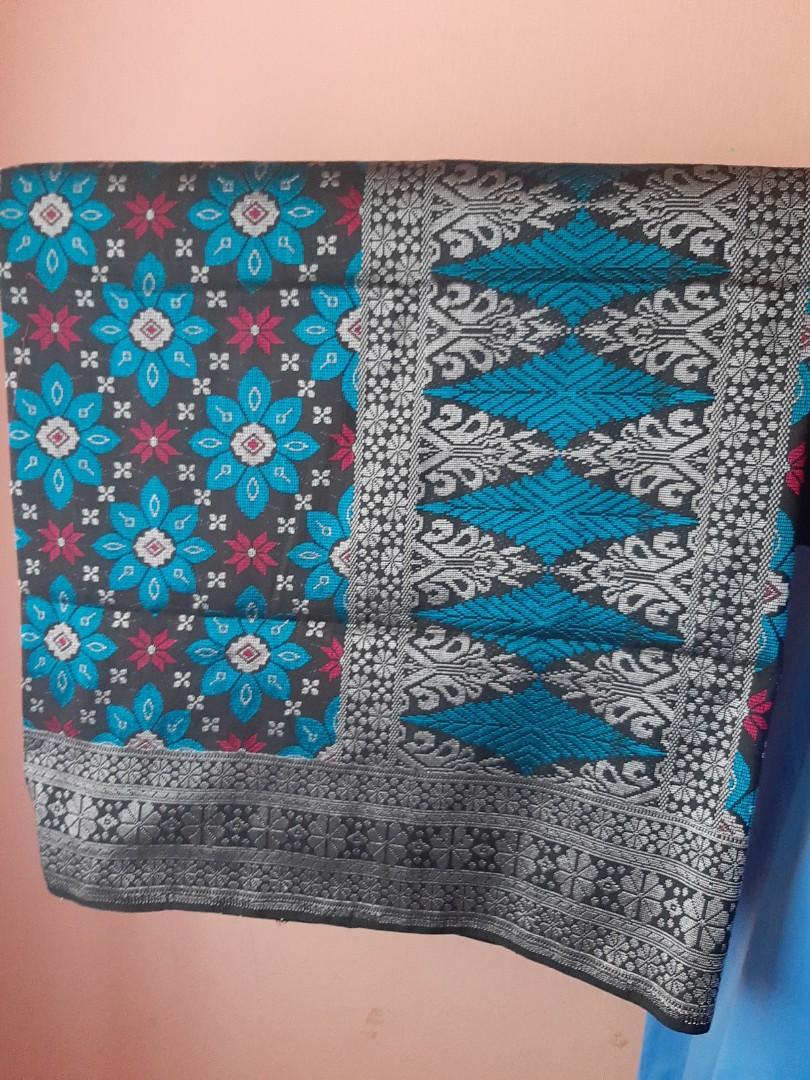 Samping Songket, Men's Fashion, Muslim Wear, Baju Melayu on Carousell