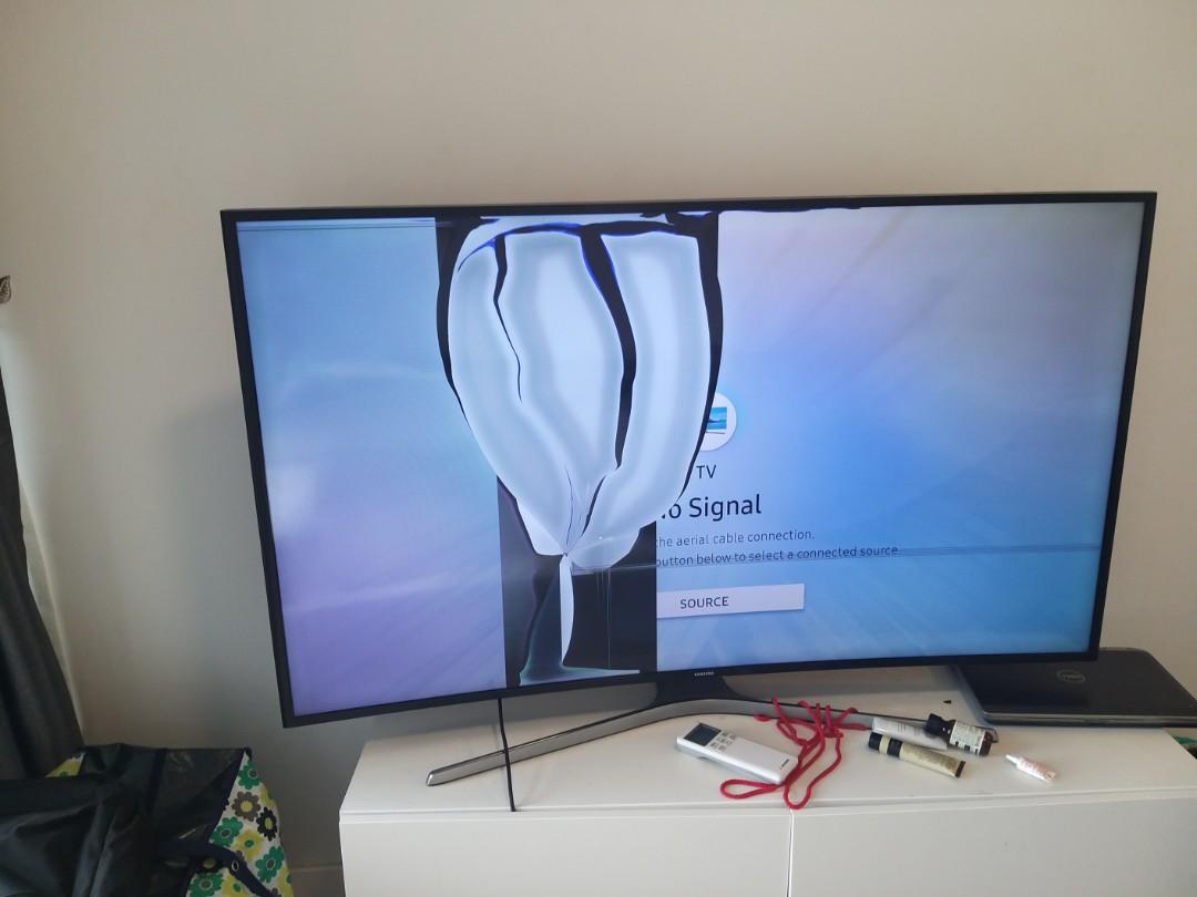 Samsung broken screen, TV & Home Appliances, TV & Entertainment ...