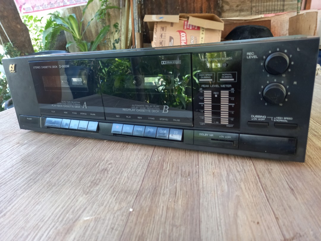Sansui cassette deck, Audio, Other Audio Equipment on Carousell