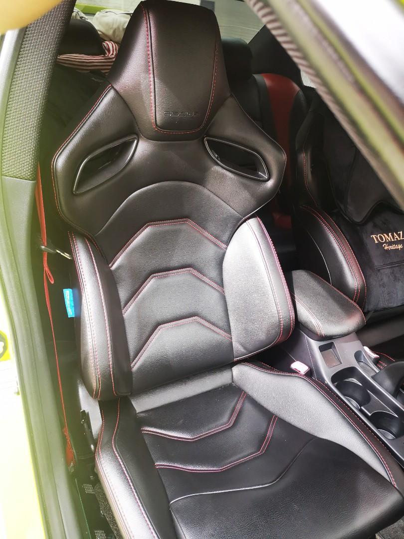 Semi bucket seat SSCUS UNIQ, Auto Accessories on Carousell