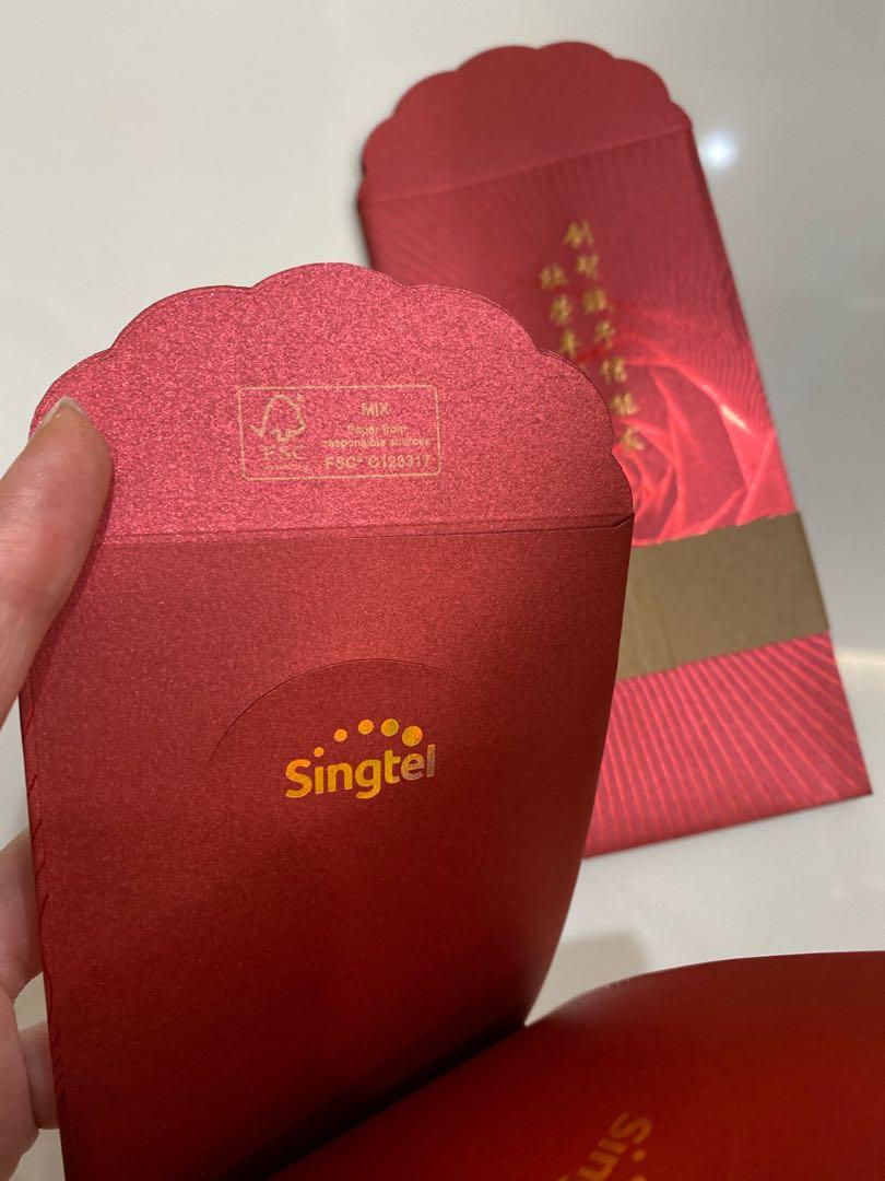 Singtel 2022 red packets, Hobbies & Toys, Stationery & Craft, Occasions ...