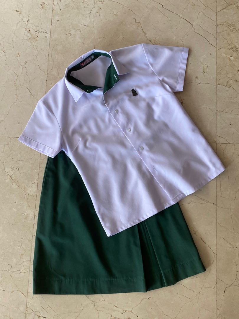 SJI uniform shirts, Women's Fashion, Tops, Blouses on Carousell