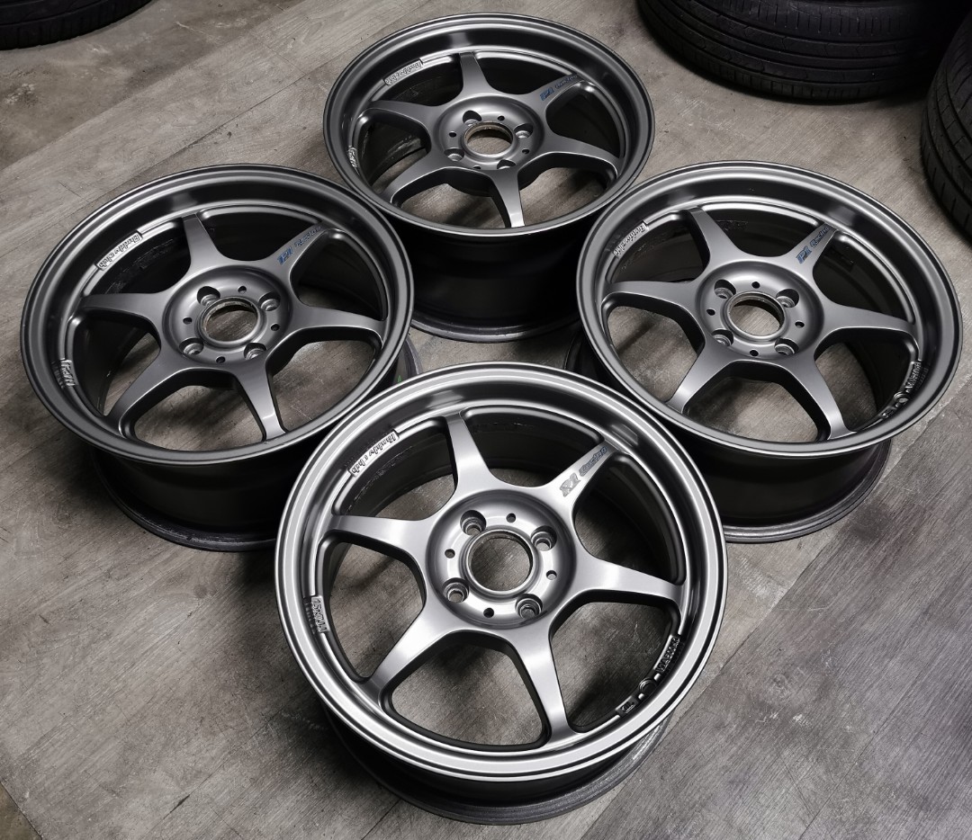 Sport Rim 15 inch Buddy Club P1 Racing 4x100 7jj ‼️HARGA TRADE IN TOPUP ...