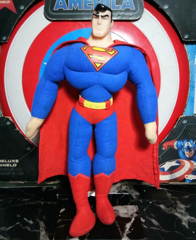 Superman 16" inches Plush Doll Six Flags USA DC Comics, Hobbies & Toys ...