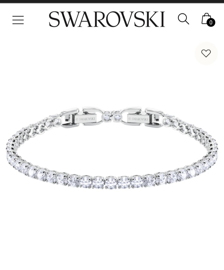 Swarovski tennis bracelet, Women's Fashion, Jewelry & Organisers ...