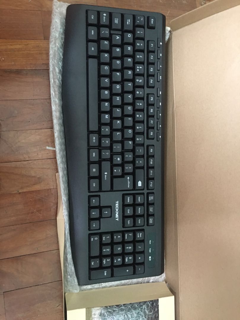 Technet wireless key board, Computers & Tech, Parts & Accessories ...