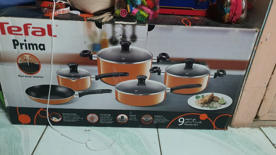 Tefal cooking ware set, Furniture & Home Living, Kitchenware ...