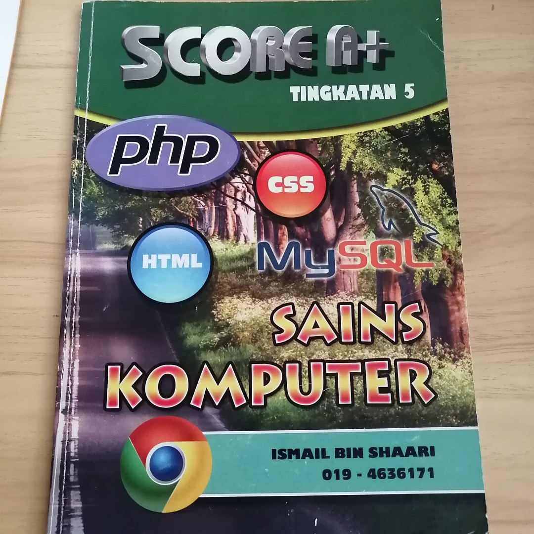 (TextBook) Sains Komputer-Tingkatan 5, Hobbies & Toys, Books ...
