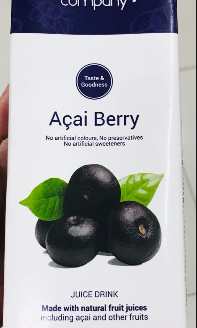 The Berry Company Acai Berry Juice Drink 1L, Food & Drinks, Beverages ...