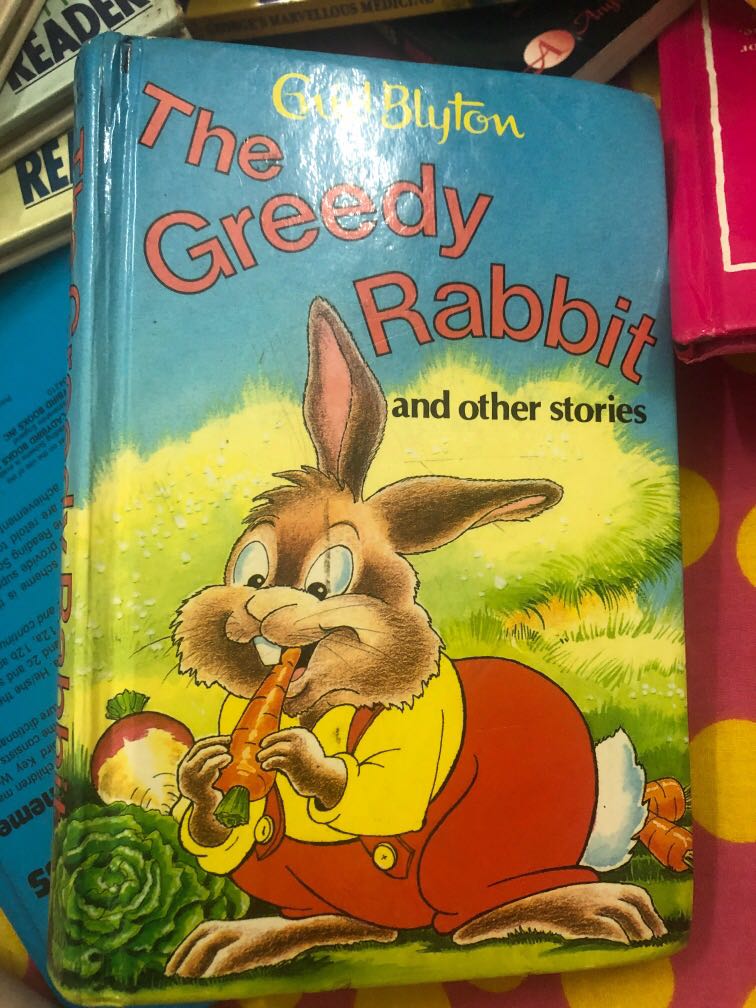 The Greedy Rabbit by Enid Blyton, Hobbies & Toys, Books & Magazines ...