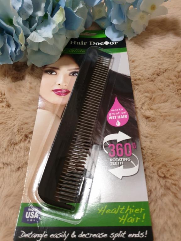 The Original Hair Doctor Comb 5" - Smokey Black, Beauty & Personal Care ...