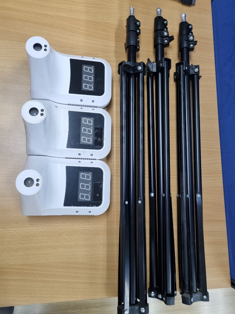 Thermometer with stand X 3 -$30, Health & Nutrition, Health Monitors ...