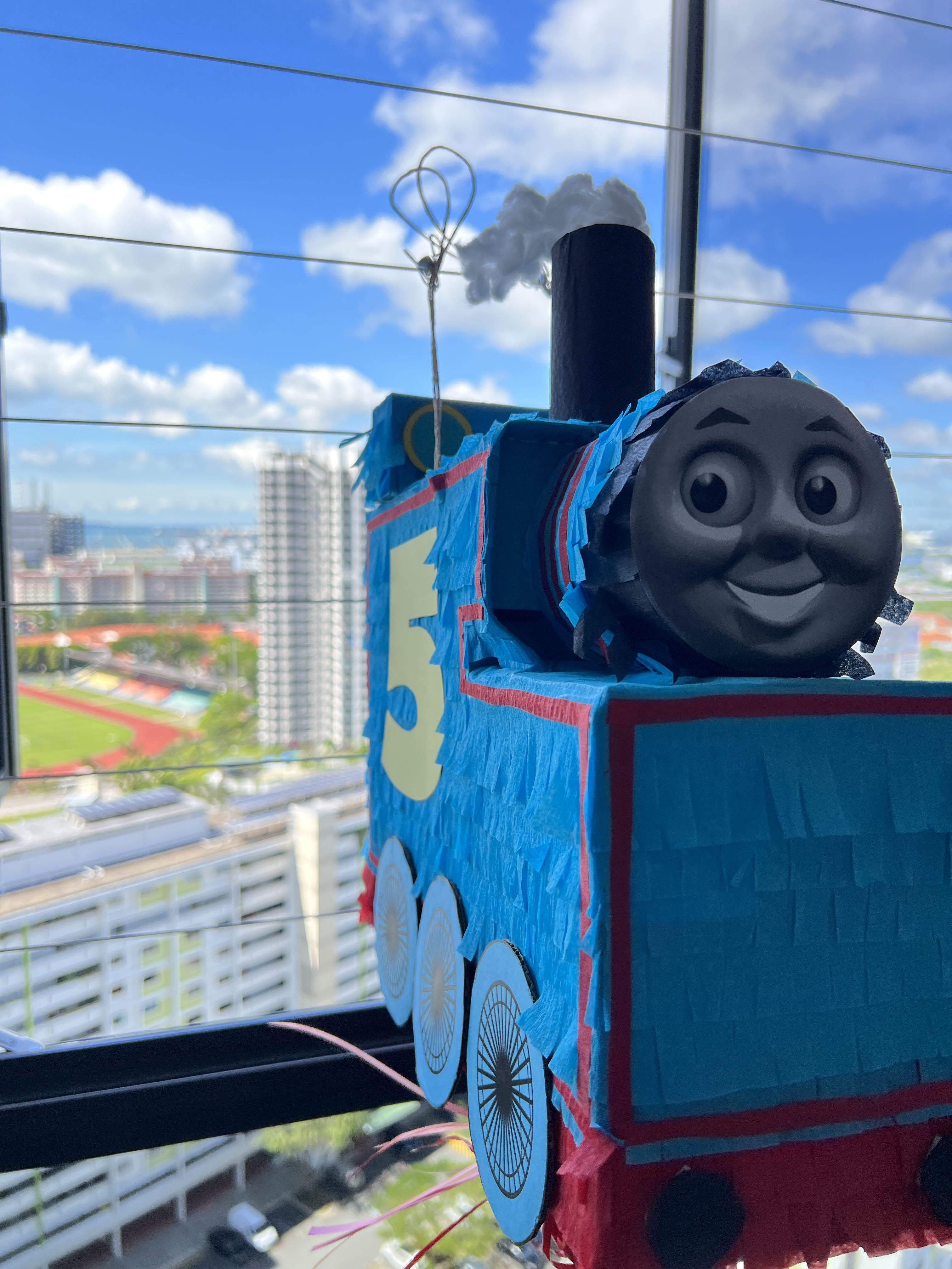 Thomas and Friend Pinata, Hobbies & Toys, Stationery & Craft, Handmade ...