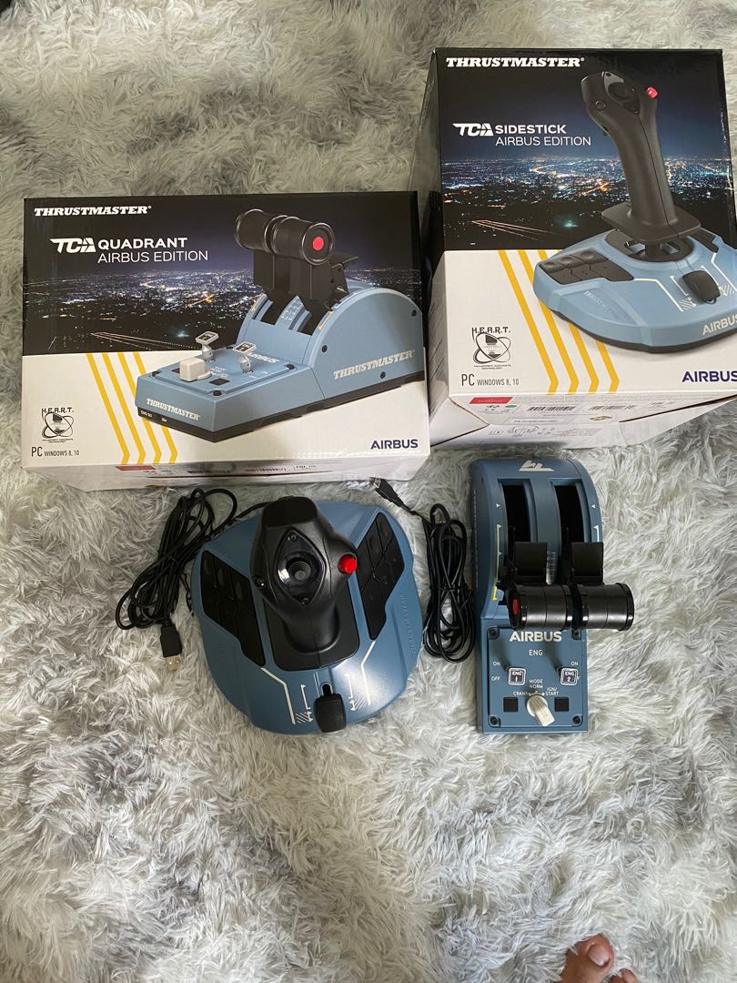 Thrustmaster TCA Sidestick and Quadrant Airbus Edition, Video Gaming ...