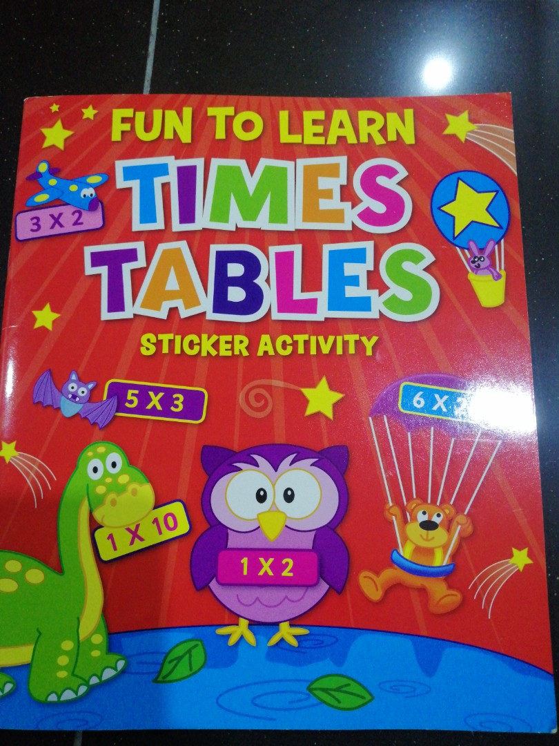 Times Table Activity Book, Hobbies & Toys, Books & Magazines, Children ...