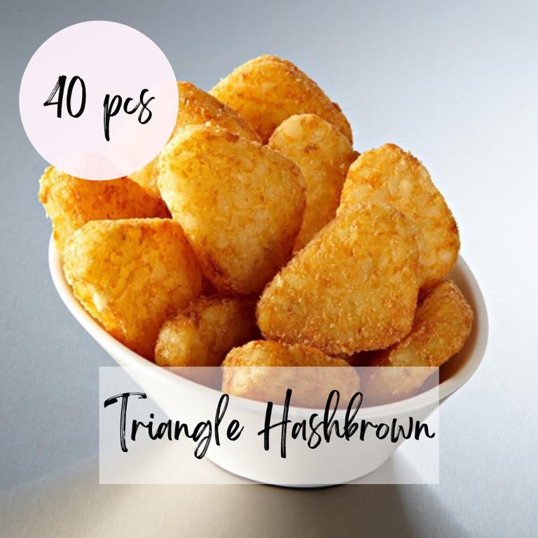 Triangle Hashbrown, Food & Drinks, Chilled & Frozen Food on Carousell