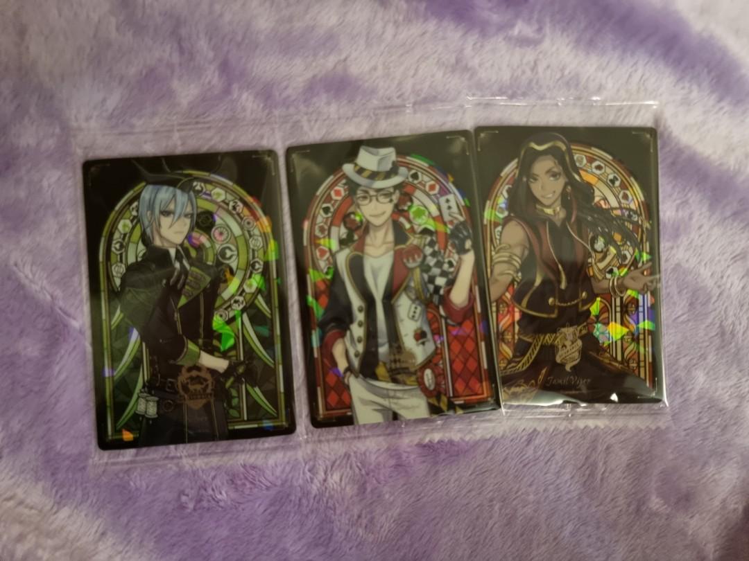 Twisted wonderland twst Wafer Cards Holo, Hobbies & Toys, Memorabilia ...